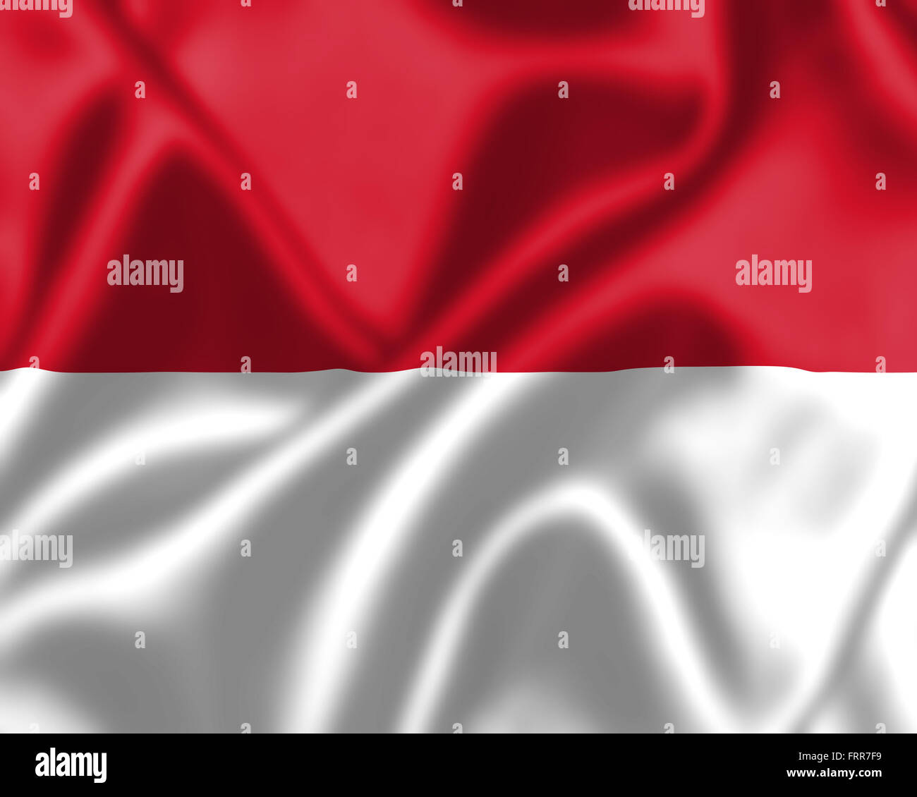 Monaco flag waving hi-res stock photography and images - Alamy