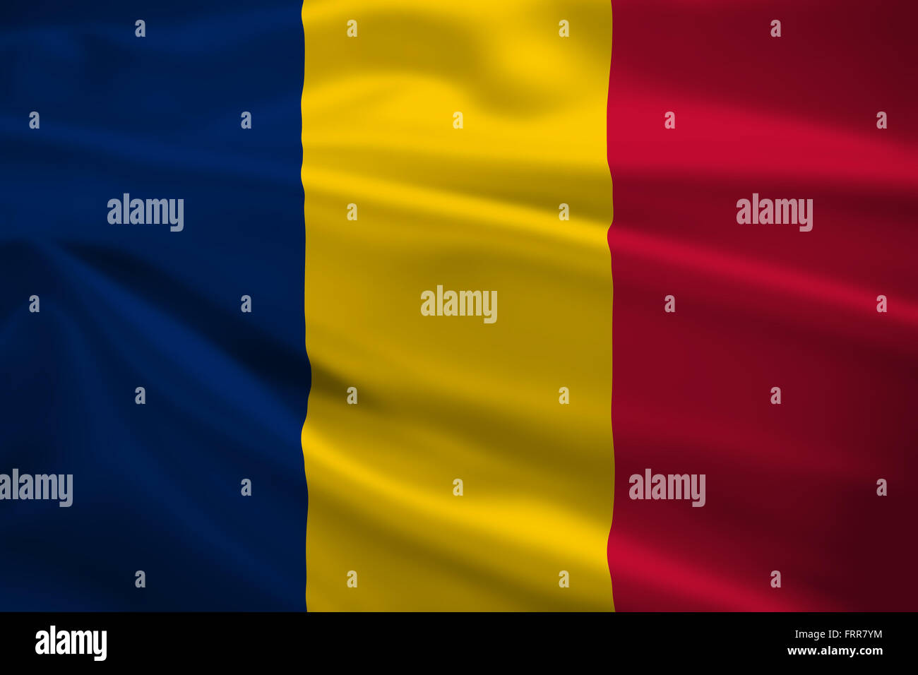 Chad flag blowing in the wind. Background texture Stock Photo - Alamy