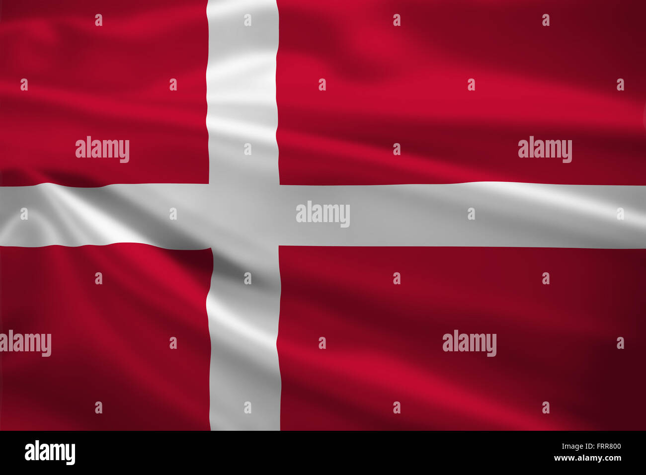 Flag of denmark flying hi-res stock photography and images - Alamy