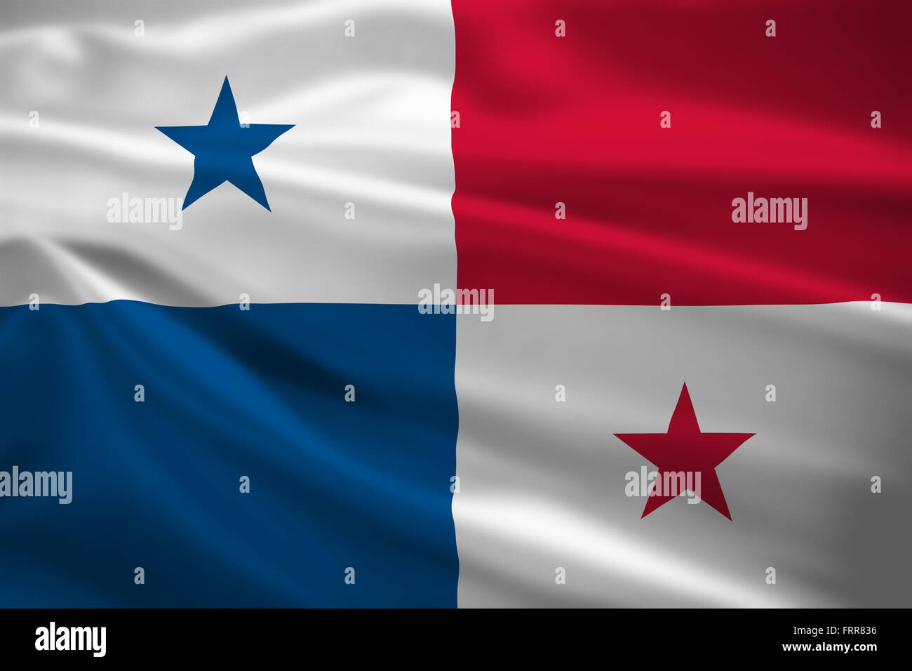Panama silk flag hi-res stock photography and images - Alamy