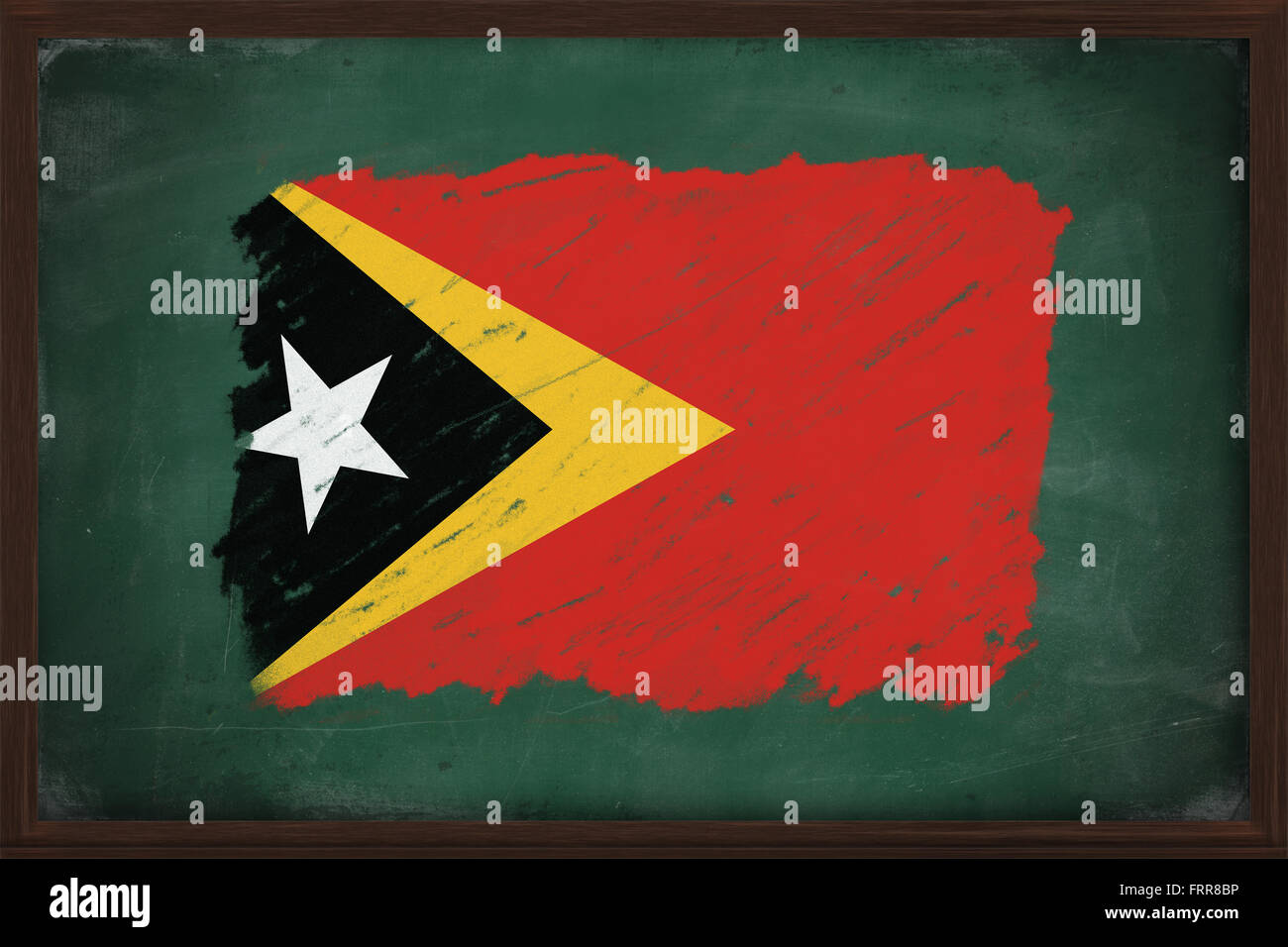 East timor flag hi-res stock photography and images - Alamy