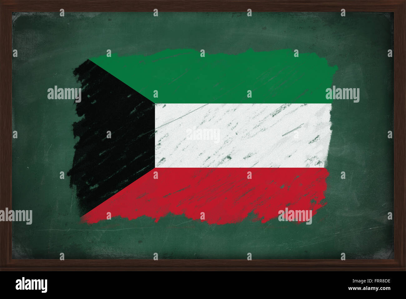 Old kuwait flag hi-res stock photography and images - Alamy