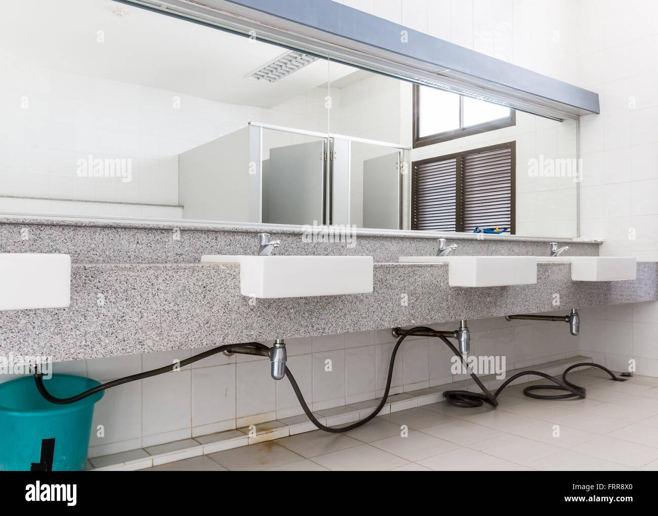 Clean toilet room of the office building Stock Photo - Alamy