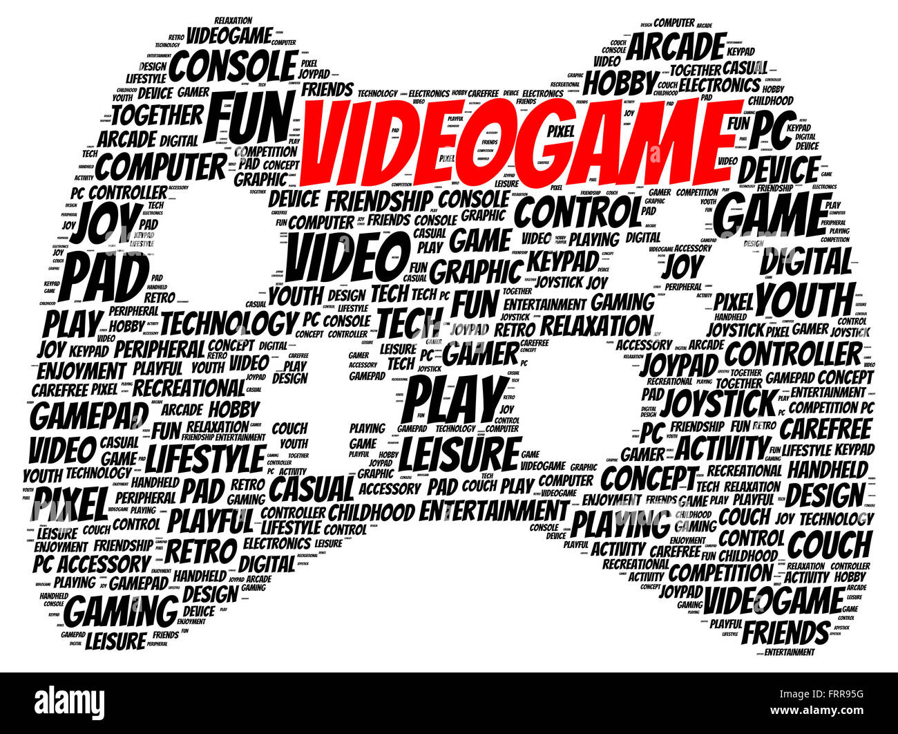 Playing video game Cut Out Stock Images & Pictures - Alamy