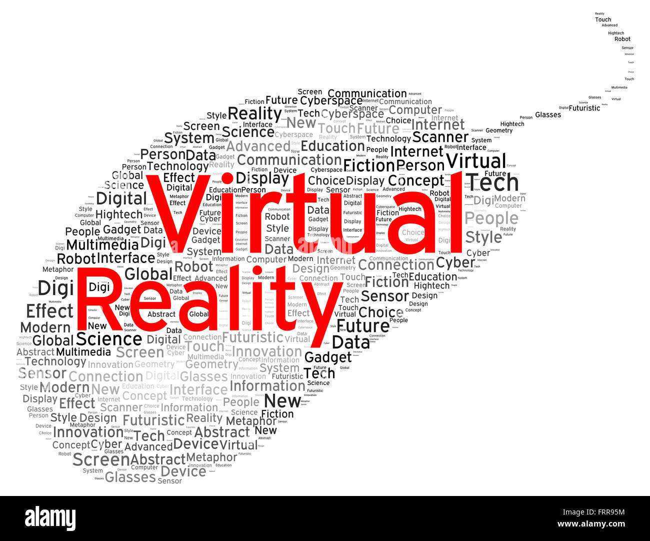 Science word cloud shape concept hi-res stock photography and images ...