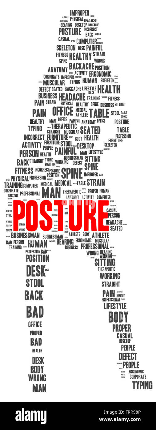 Incorrect posture concept hi-res stock photography and images - Alamy