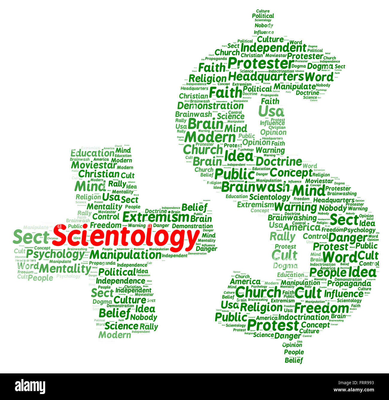 Political science word cloud concept hi-res stock photography and ...