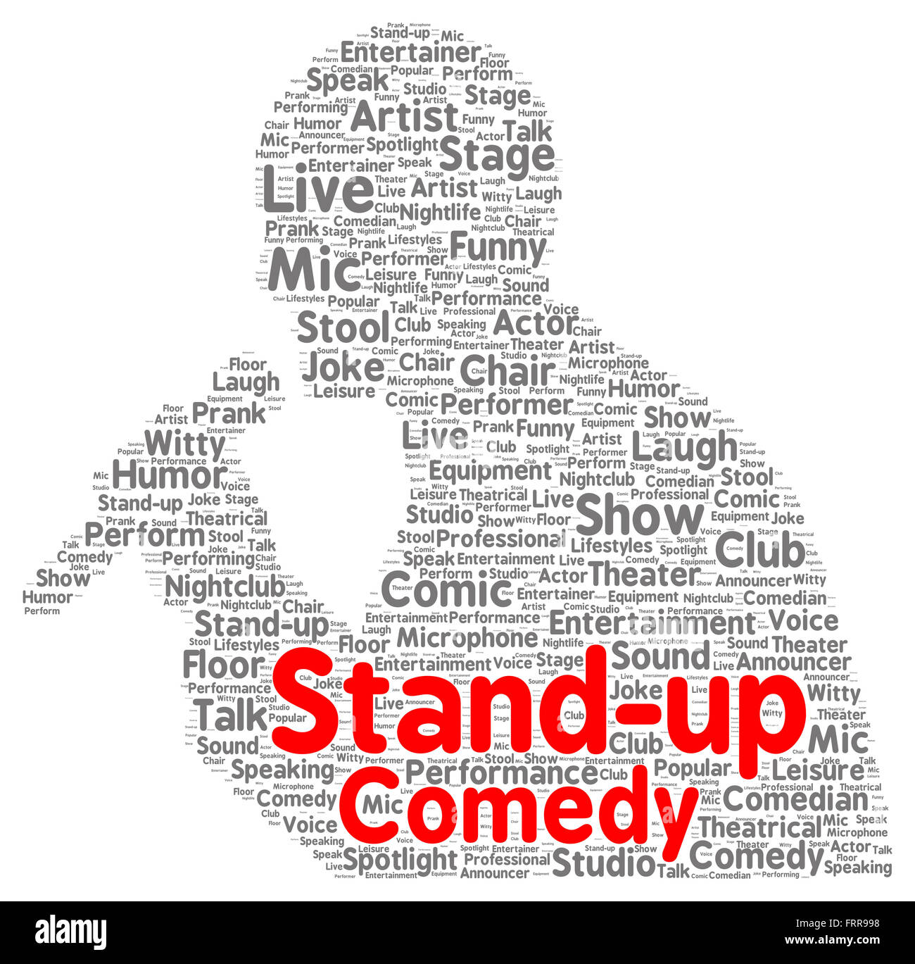 Stand up comedy stage Cut Out Stock Images & Pictures - Alamy
