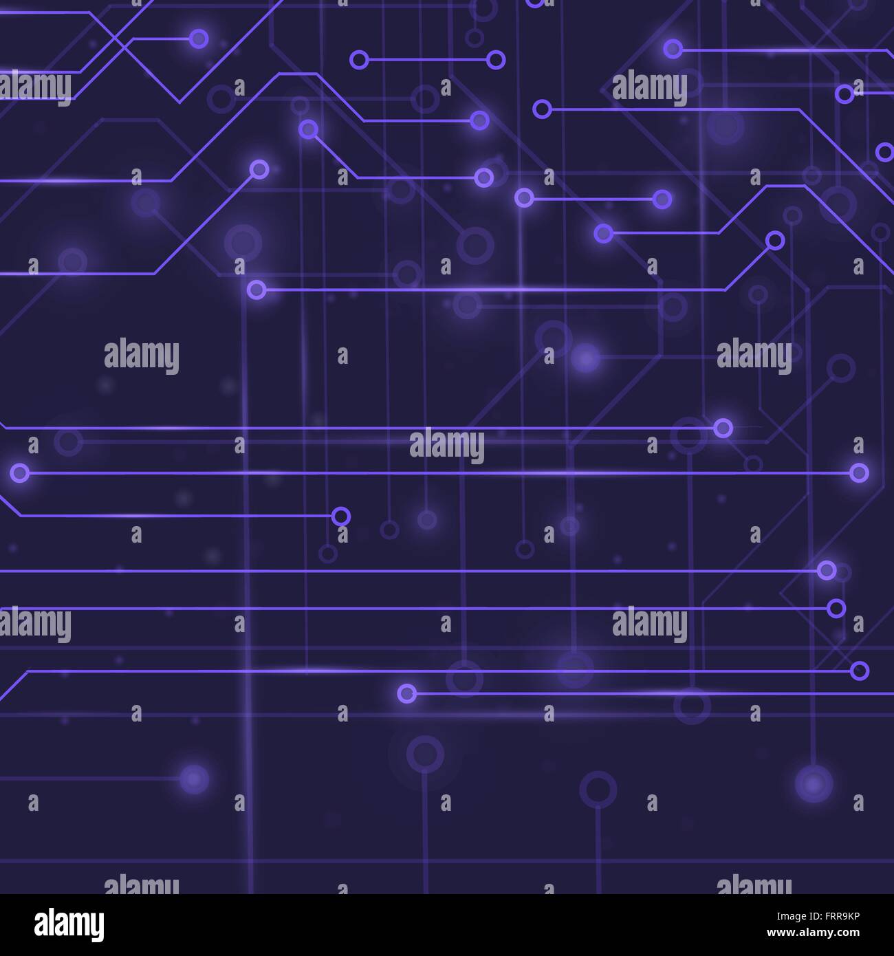 Modern Computer Technology Blue Background Stock Vector Image & Art - Alamy