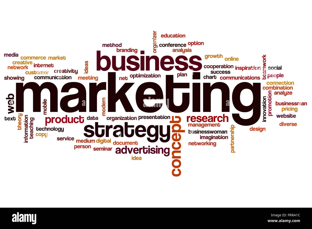 Marketing word hi-res stock photography and images - Alamy