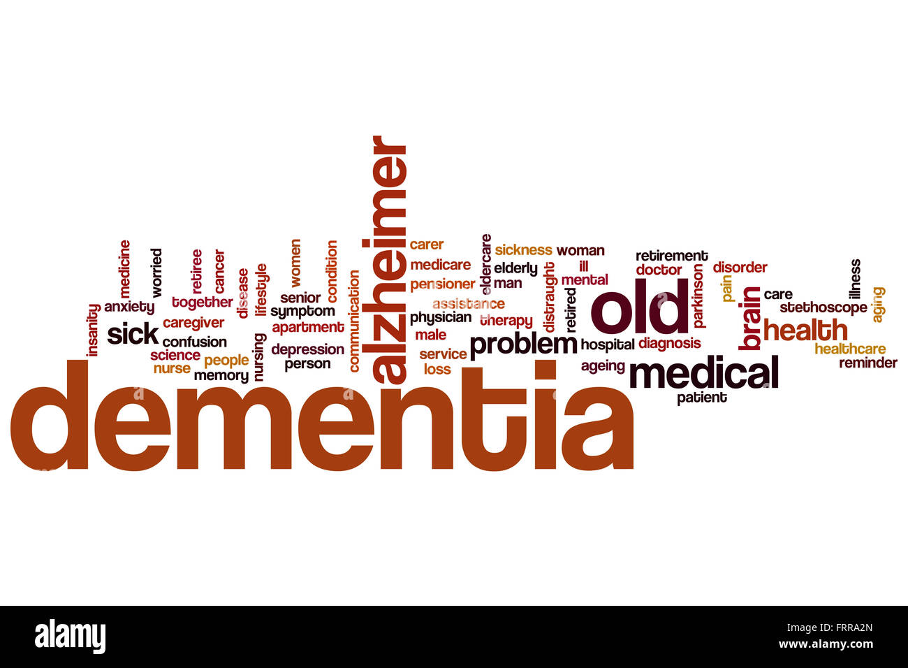 Healthcare concept senior male Cut Out Stock Images & Pictures - Alamy