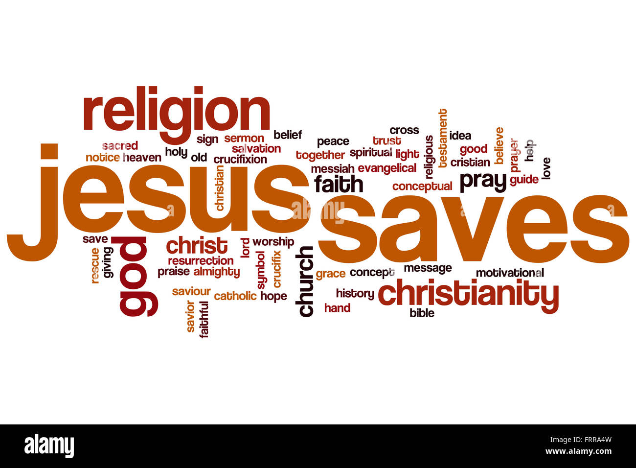 Savior word sign hi-res stock photography and images - Alamy