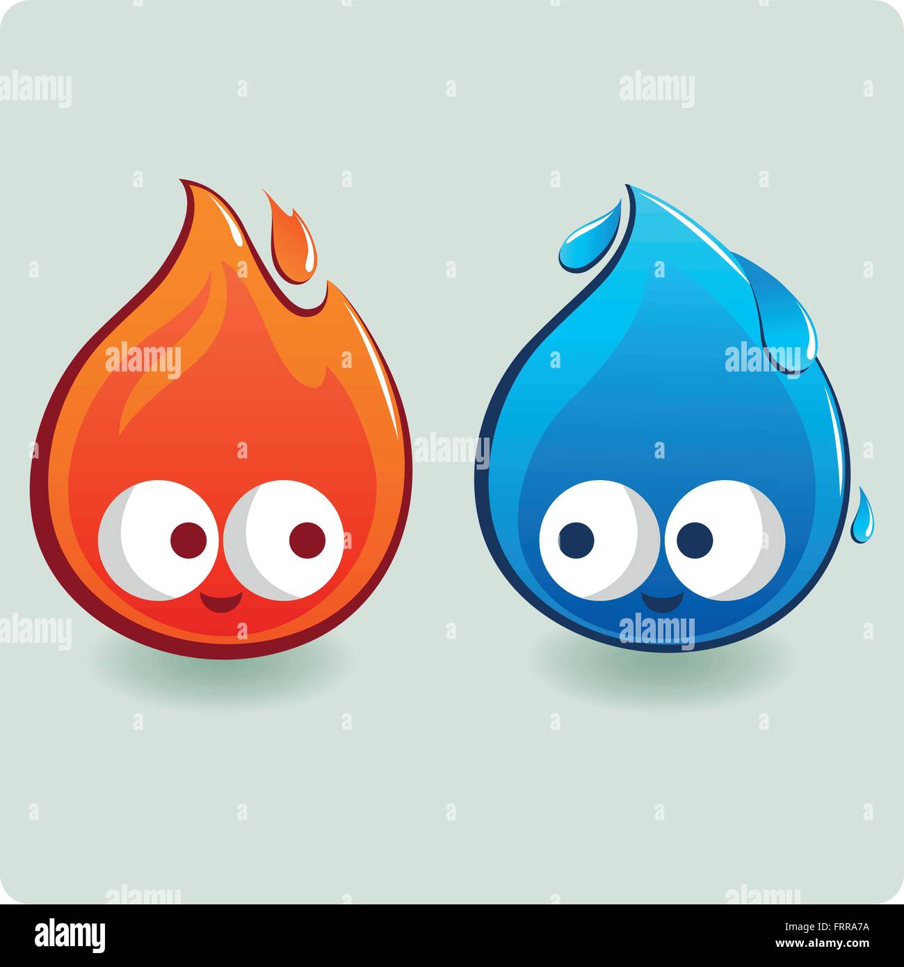 Cartoon water drop hi-res stock photography and images - Alamy