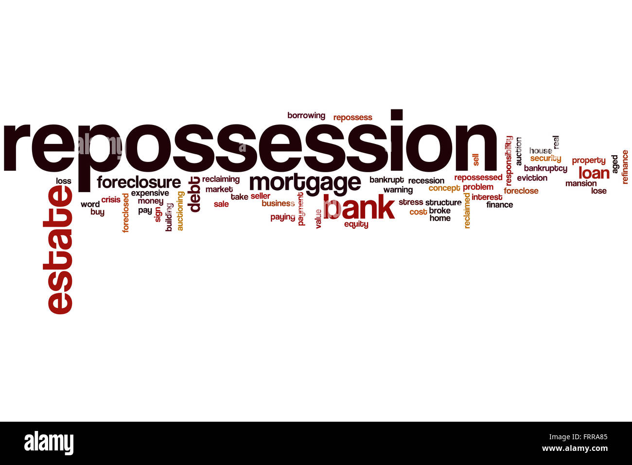 Real estate word cloud hi-res stock photography and images - Alamy
