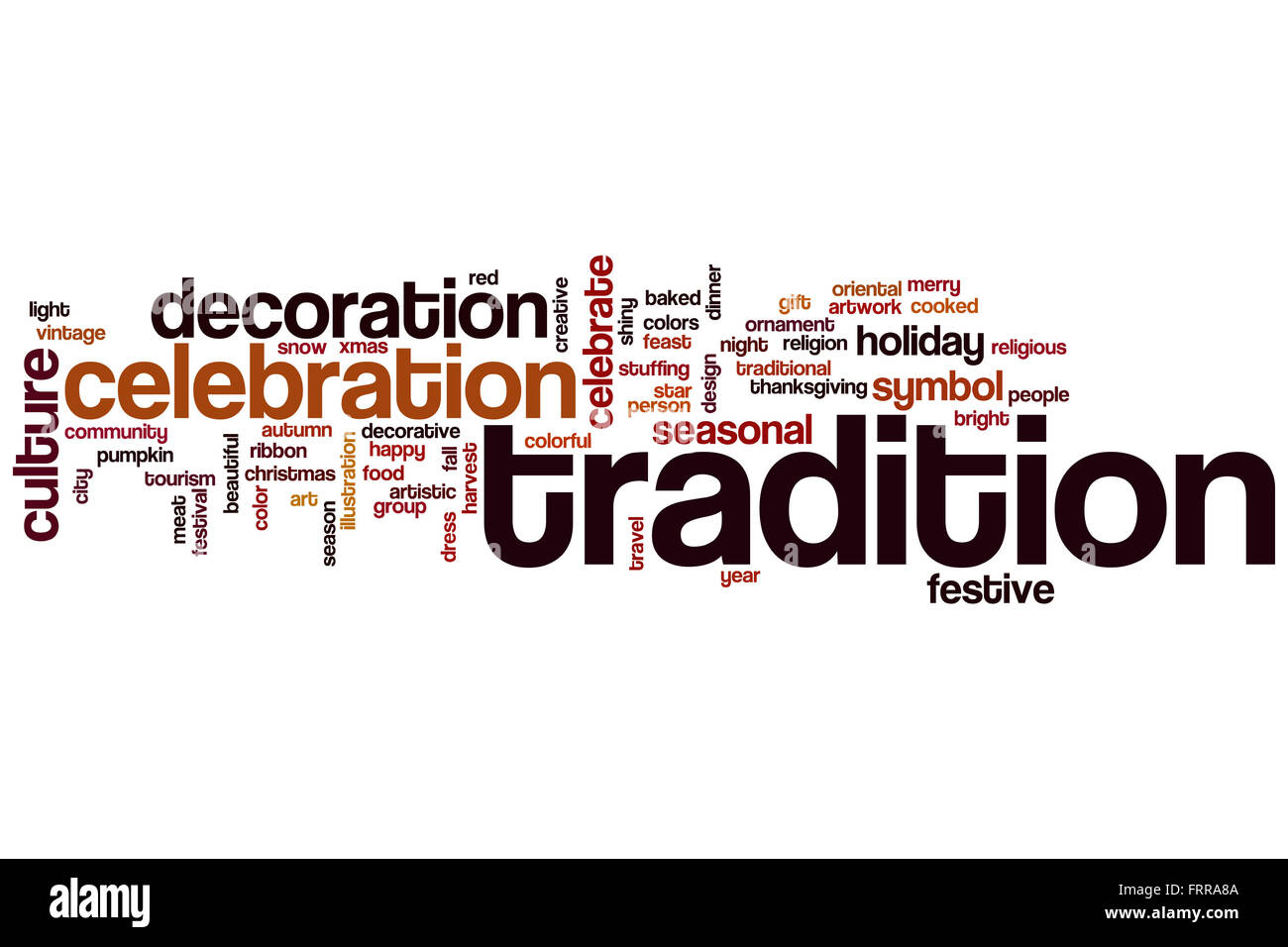 Tradition word cloud concept Stock Photo - Alamy