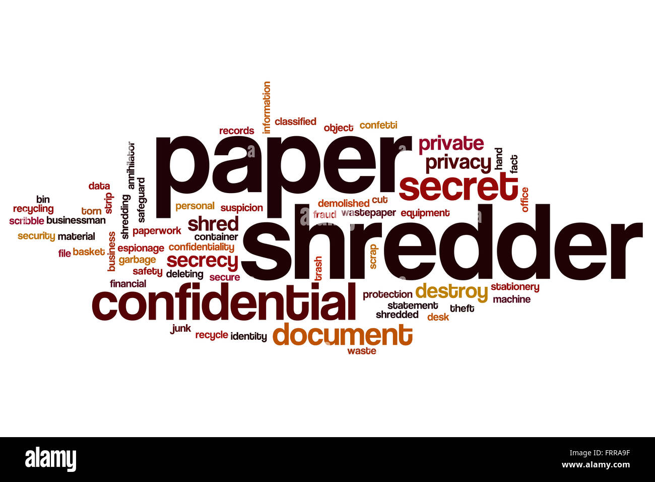Paper shredding concept hi-res stock photography and images - Alamy