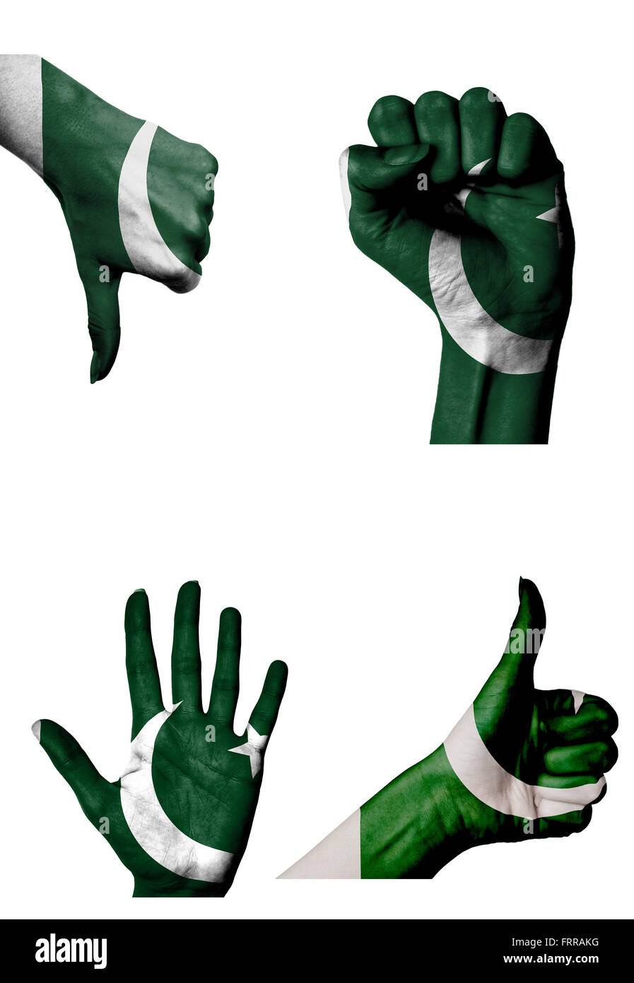 Pakistan hand gesture hi-res stock photography and images - Alamy
