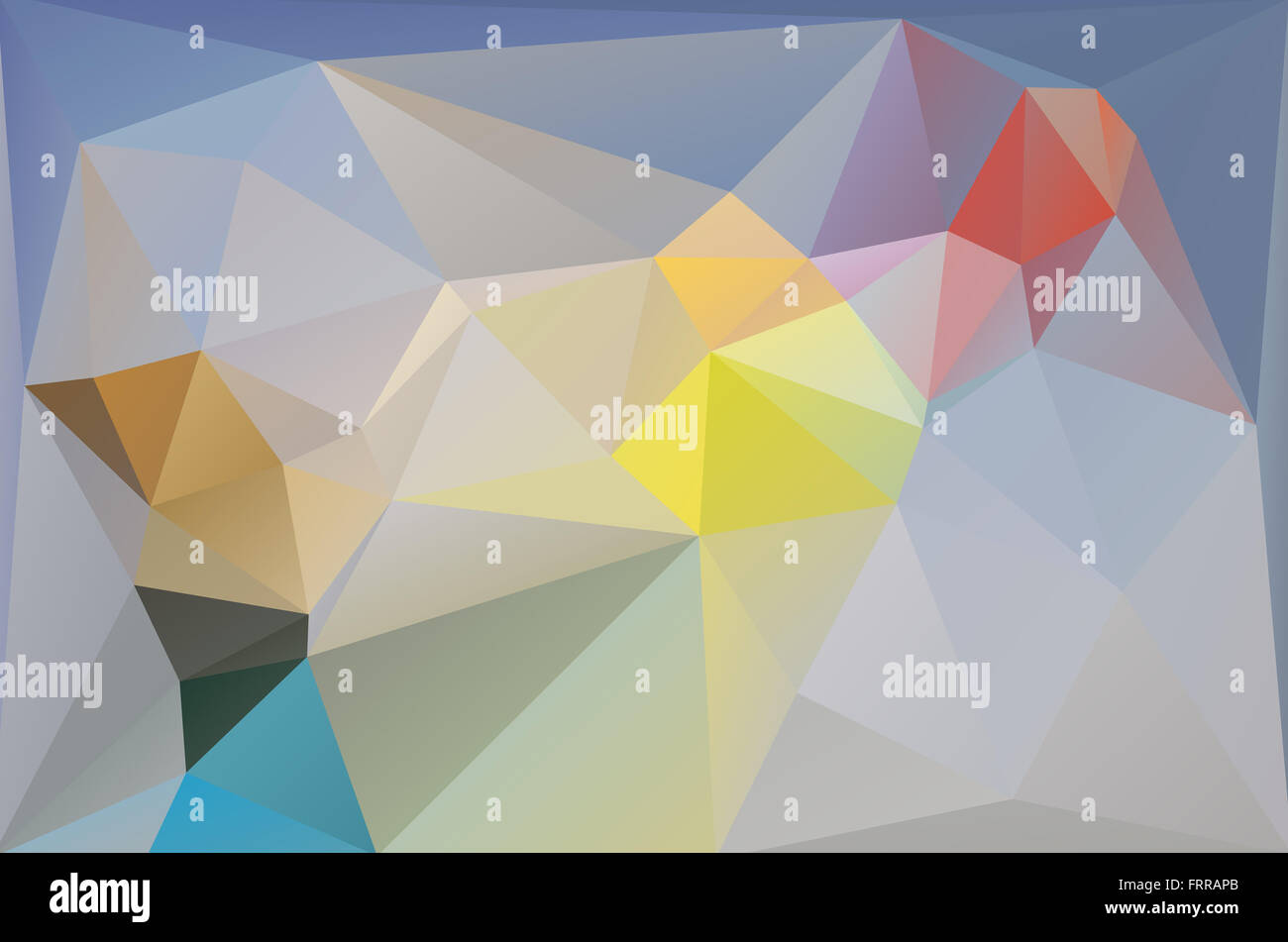 Abstract polygon triangle background for design illustration Stock Photo - Alamy