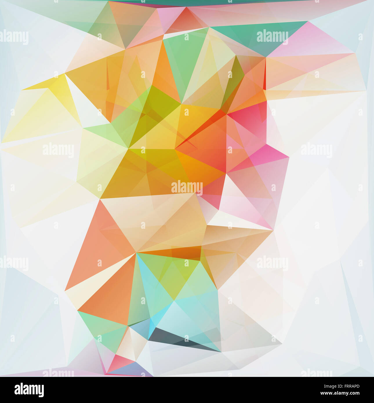Abstract polygon triangle background for design illustration Stock Photo - Alamy