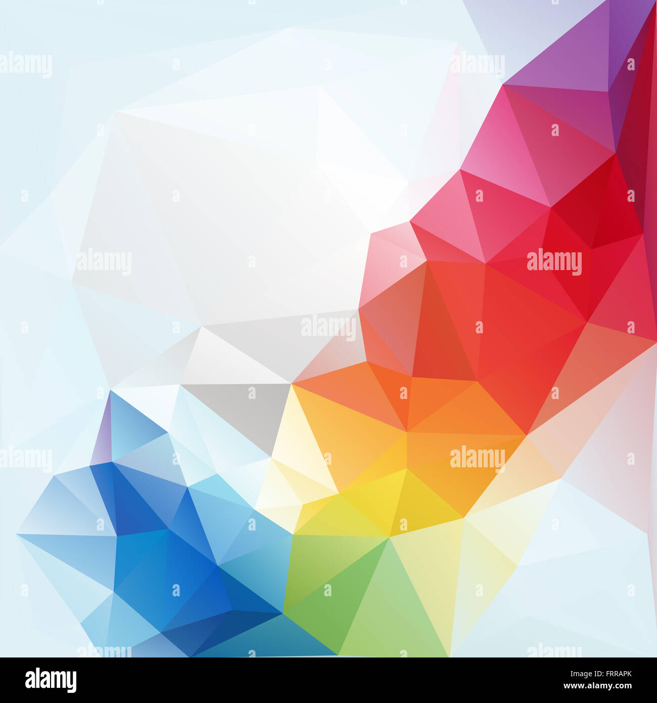 Abstract polygon triangle background for design illustration Stock Photo - Alamy