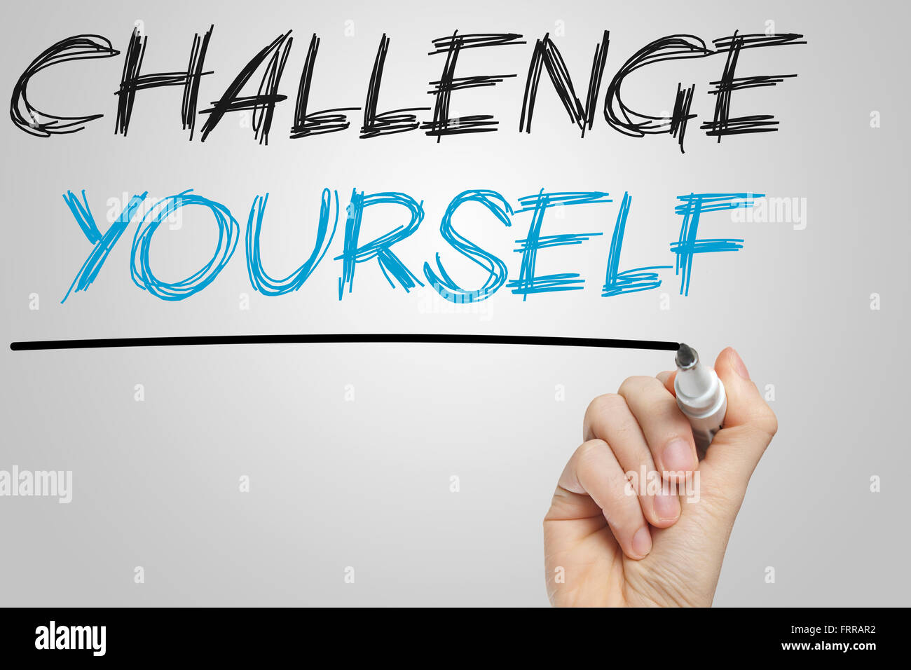 Compete with yourself hi-res stock photography and images - Alamy