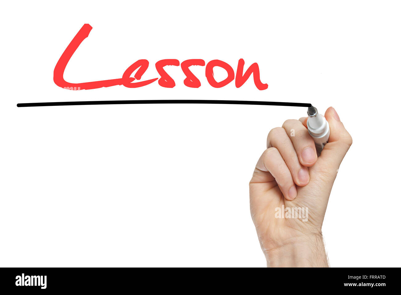 Teacher write lesson plan hi-res stock photography and images - Alamy