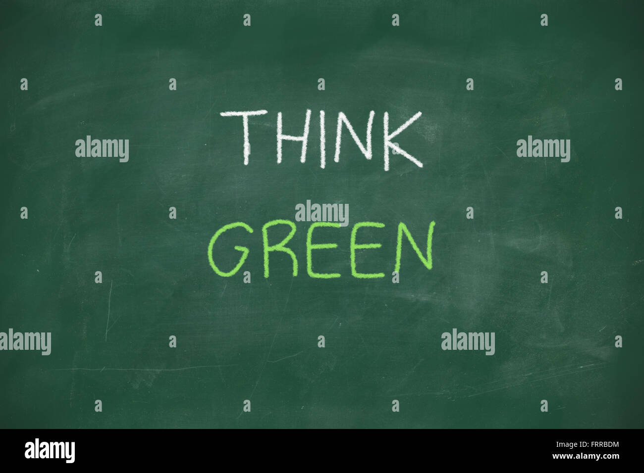 Think green think clean hi-res stock photography and images - Alamy