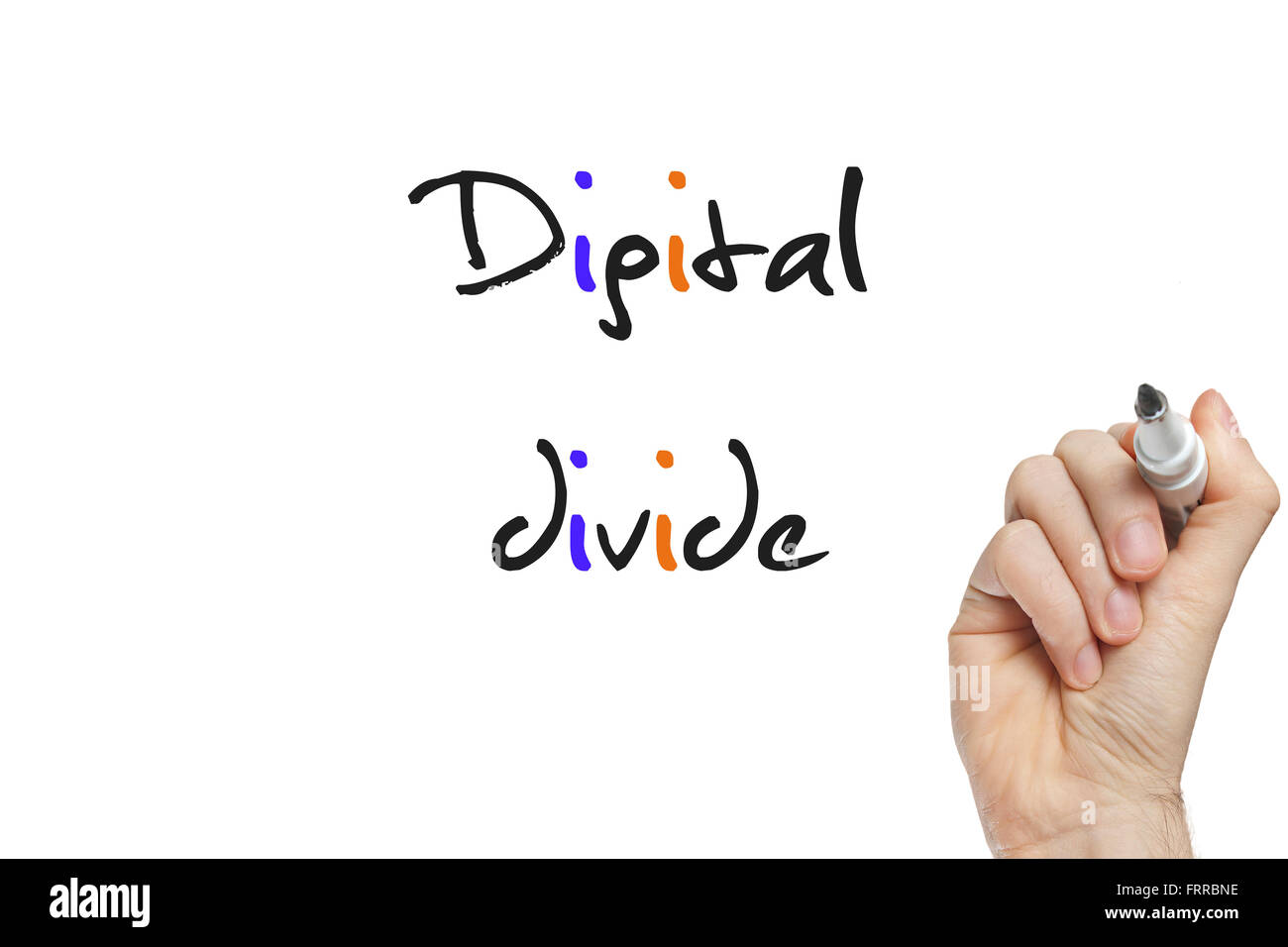 Digital divide old Cut Out Stock Images & Pictures - Alamy