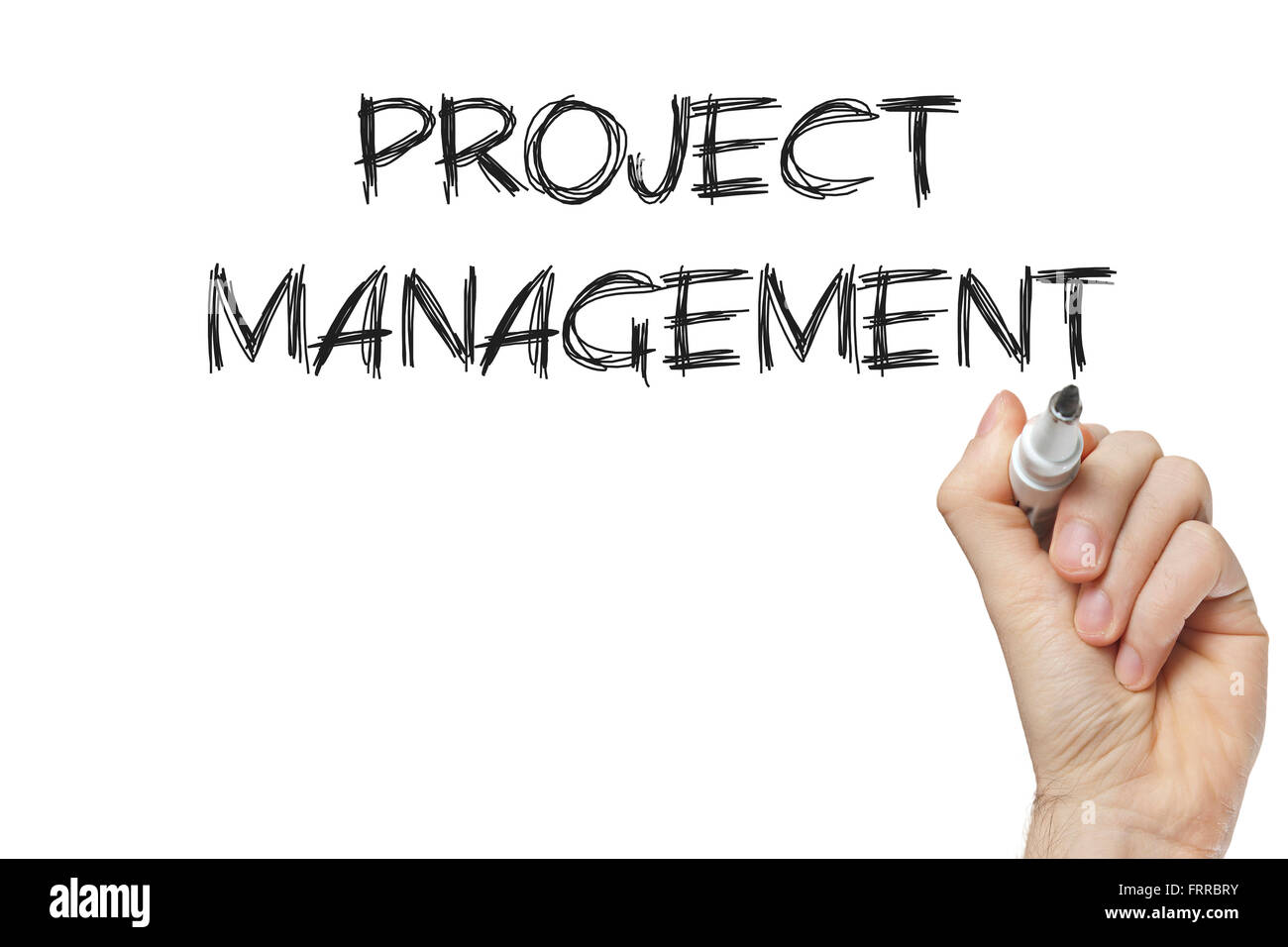 Project management Cut Out Stock Images & Pictures - Alamy