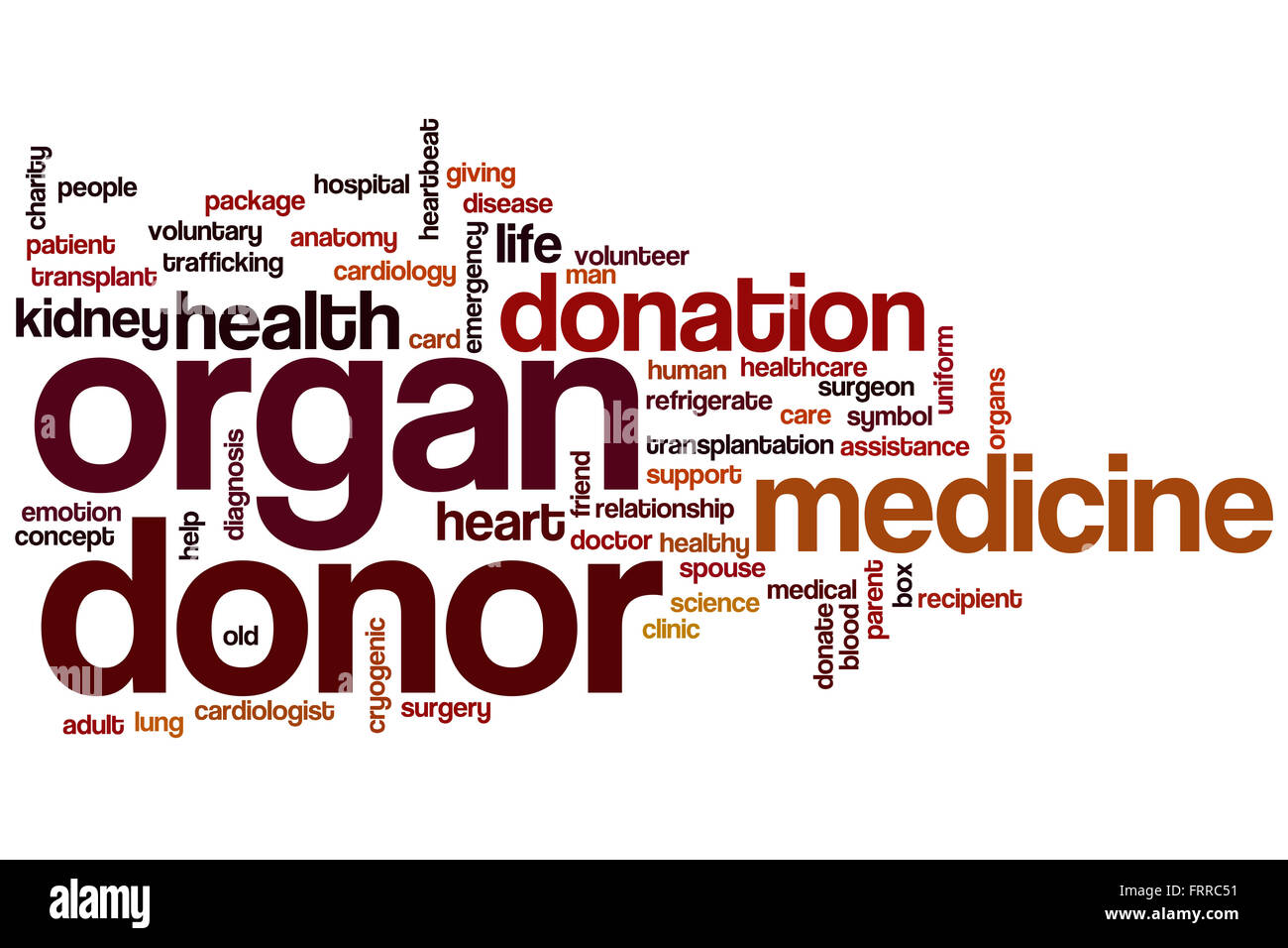 Transplant organ concept Cut Out Stock Images & Pictures - Alamy