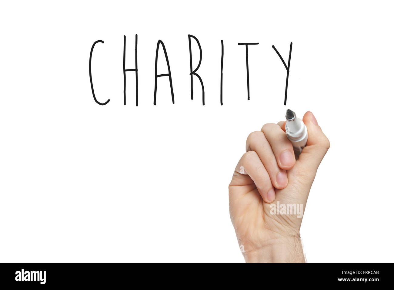 Donate handwriting Cut Out Stock Images & Pictures - Alamy