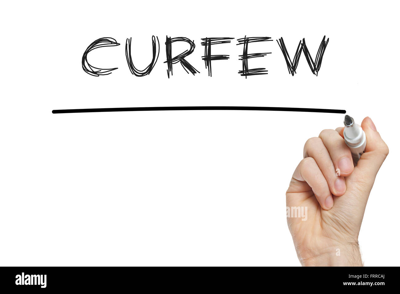 Night of curfew Cut Out Stock Images & Pictures - Alamy