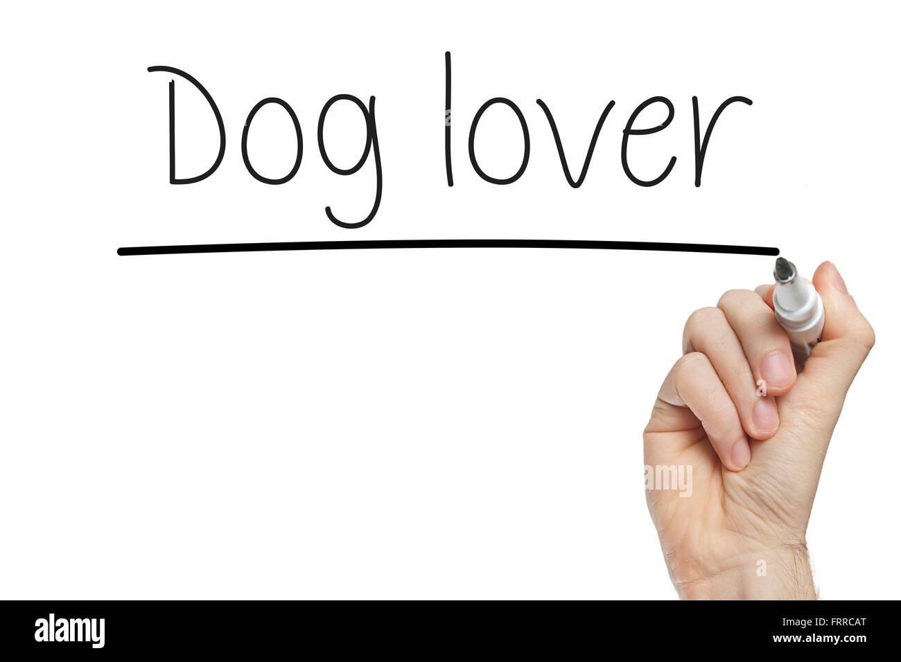 Dog writing hi-res stock photography and images - Alamy