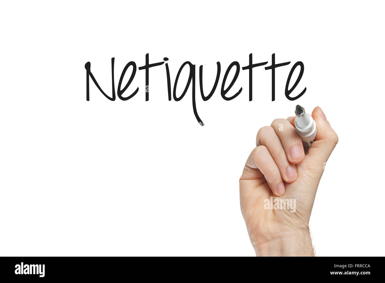 Netiquette hi-res stock photography and images - Alamy