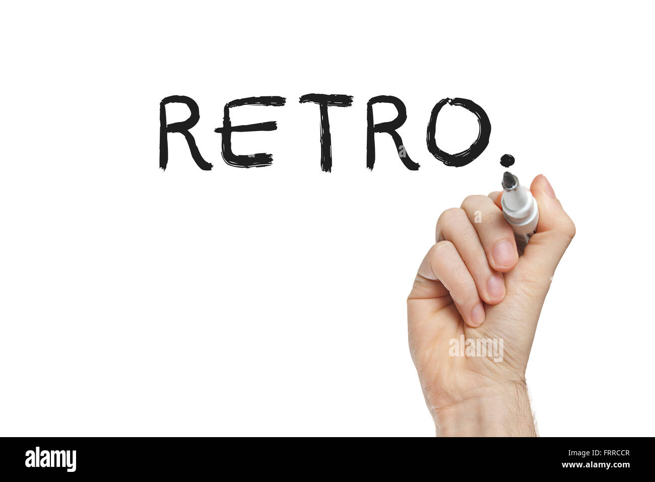 Retro writing hi-res stock photography and images - Alamy