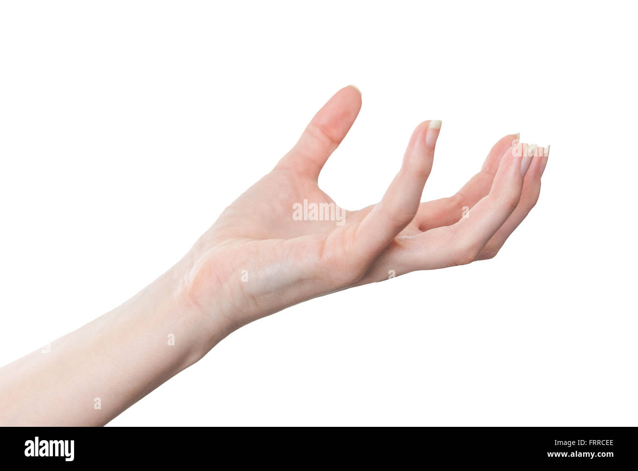Female Hand Grabbing Something