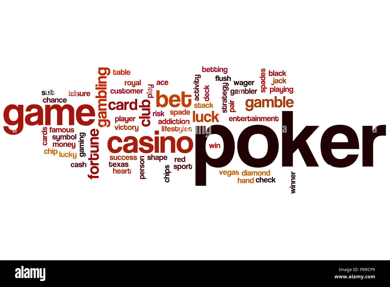 Casino word cloud concept gambling hi-res stock photography and images ...