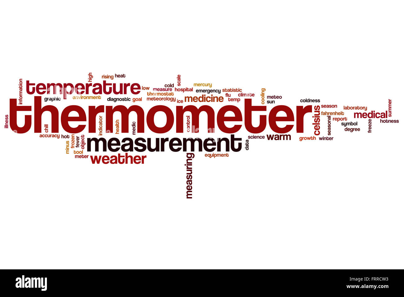Temperature cloud Cut Out Stock Images & Pictures - Alamy