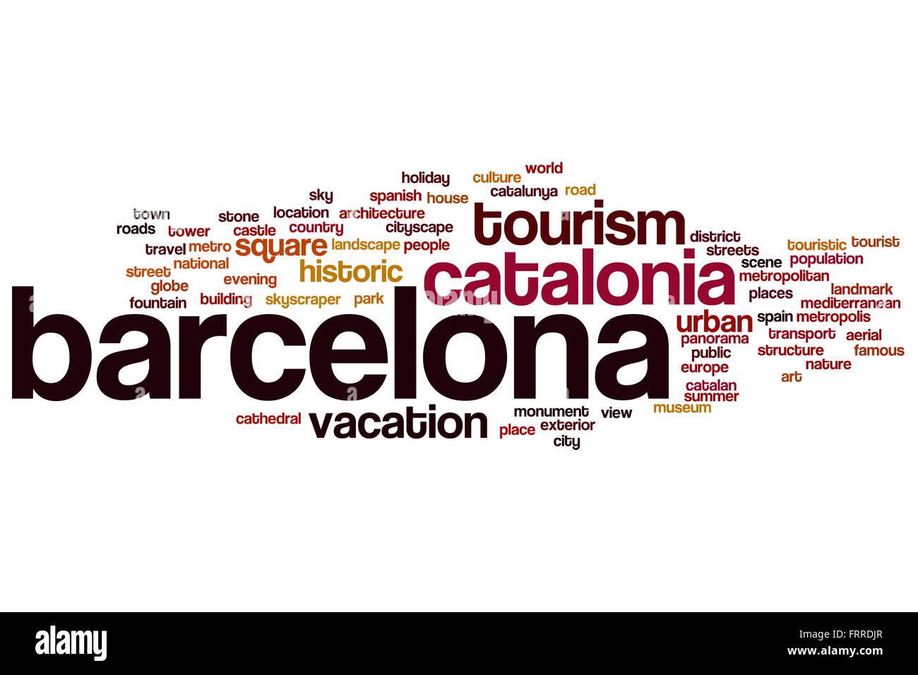 Rome word cloud concept Stock Photo - Alamy