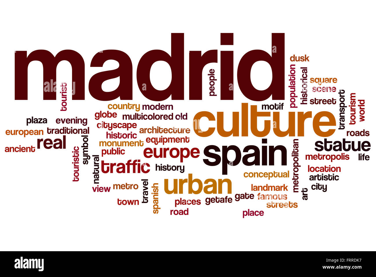 Madrid scene Cut Out Stock Images & Pictures - Alamy
