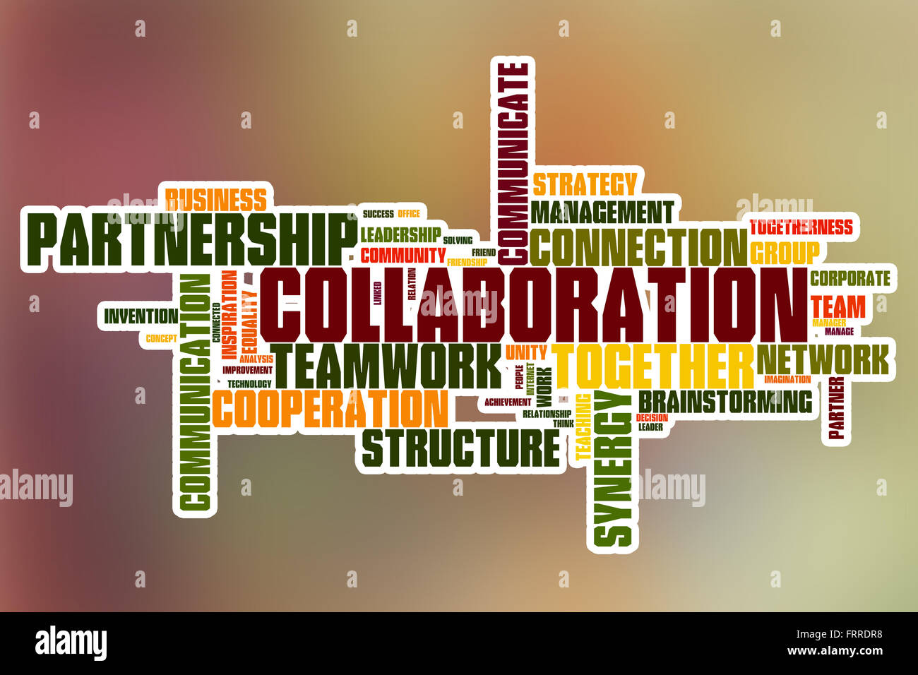 Collaboration word cloud concept with abstract background Stock Photo ... Collaboration word cloud concept with abstract background Stock Photo ...