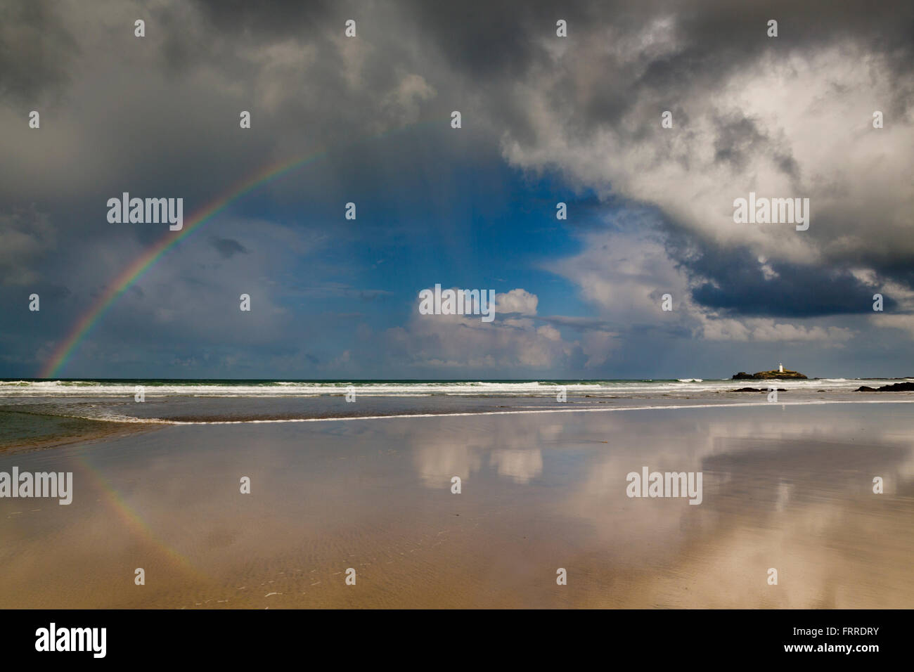 Cornish rainbow hi-res stock photography and images - Alamy