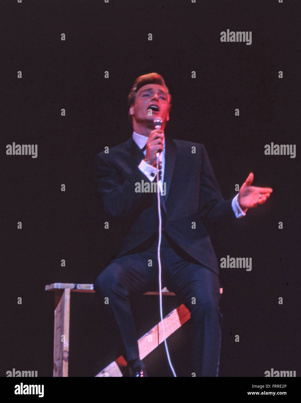 FRANK IFIELD Australian pop singer about 1965. Photo Tony Gale Stock ...