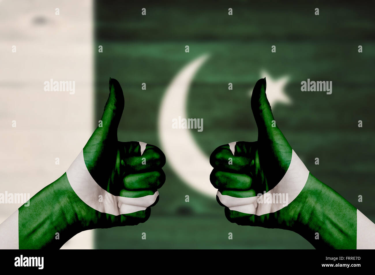 Pakistan hand gesture hi-res stock photography and images - Alamy