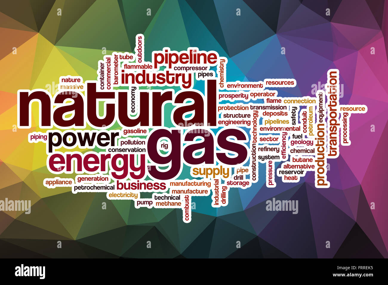 Natural gas word cloud concept with abstract background Stock Photo - Alamy