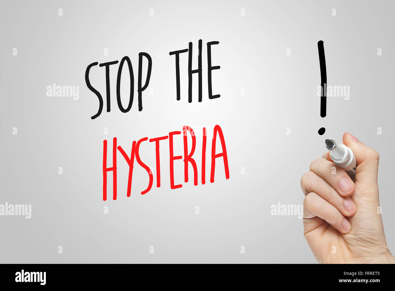 Hysteria symbol hi-res stock photography and images - Alamy