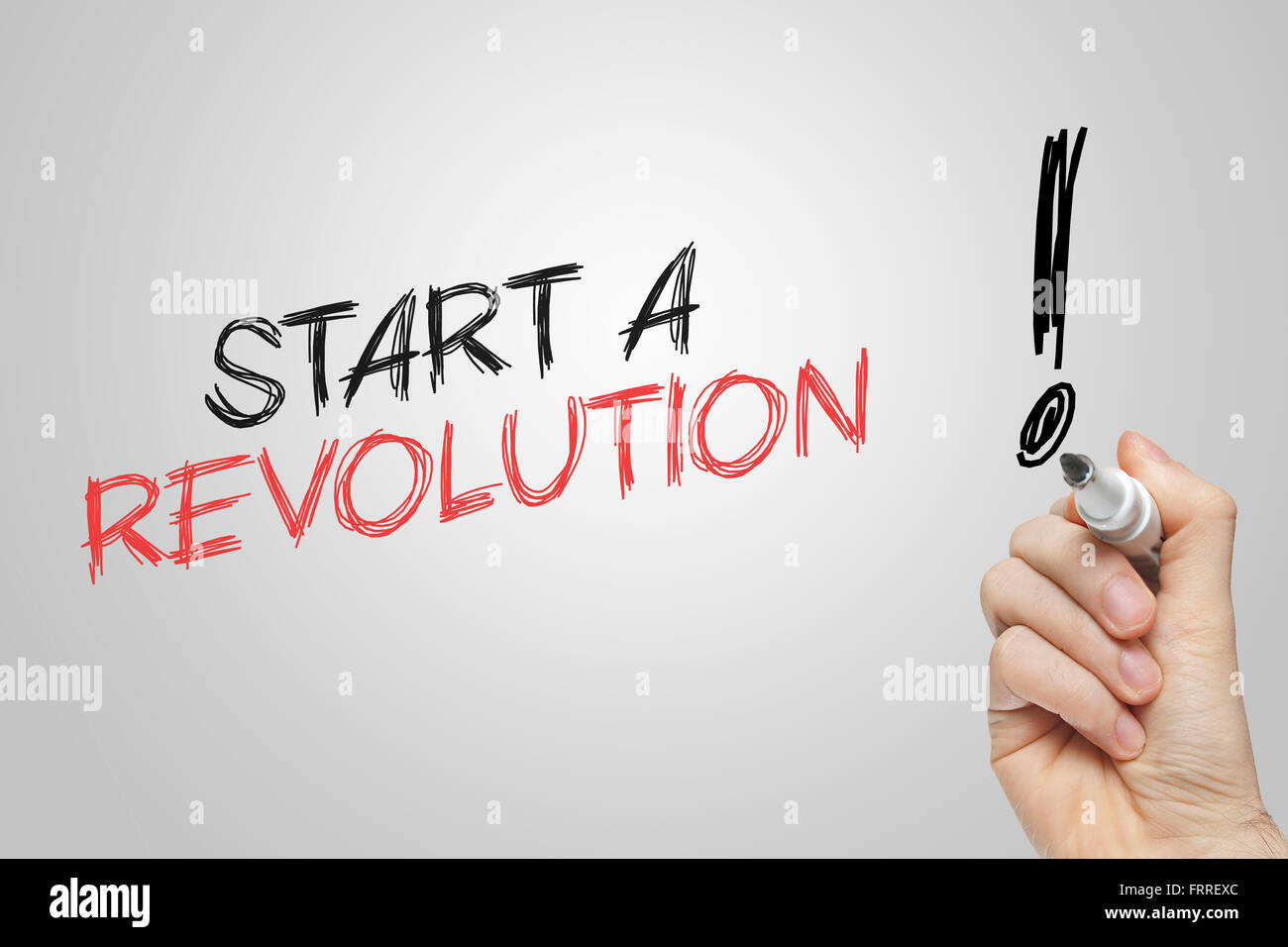 Revolution hand hi-res stock photography and images - Alamy