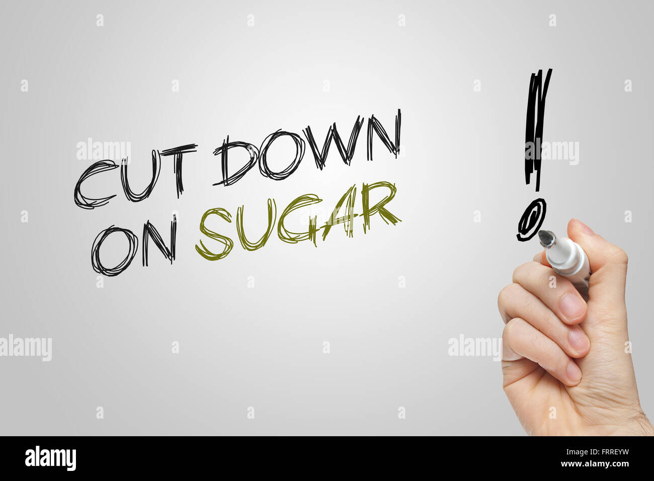 Handwriting text sugar word hi-res stock photography and images - Alamy
