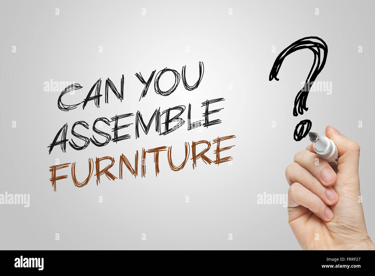 Furniture letters hi-res stock photography and images - Alamy
