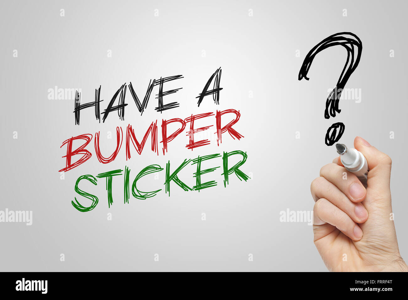 Hand sticker hi-res stock photography and images - Alamy